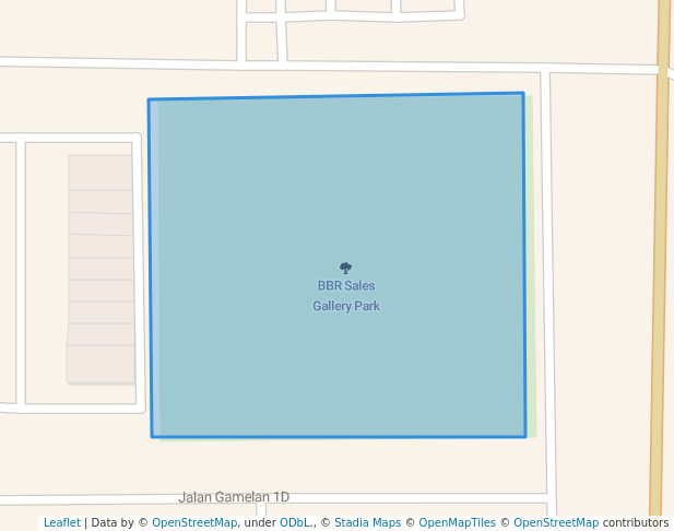 BBR Sales Gallery Park in Klang | Map and Routes