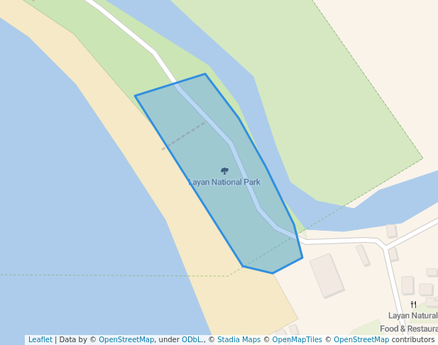 Layan National Park in Tambon Choeng Thale | Map and Routes