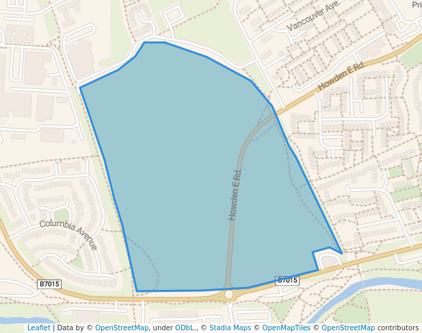 Howden Park in Livingston | Map and Routes
