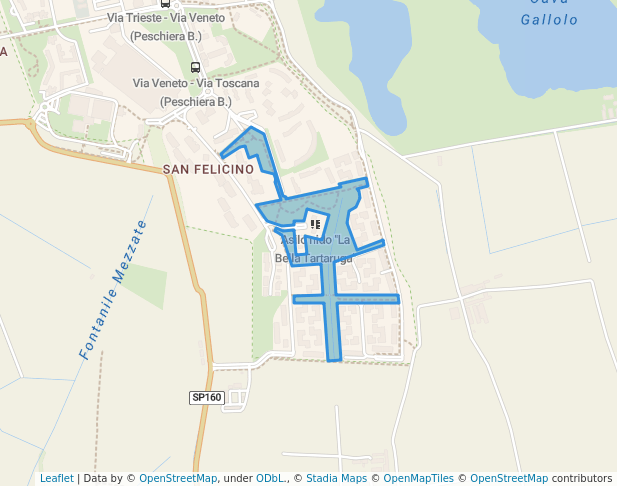 Parco comunale Vittime delle Foibe in Milano San Felice | Map and Routes