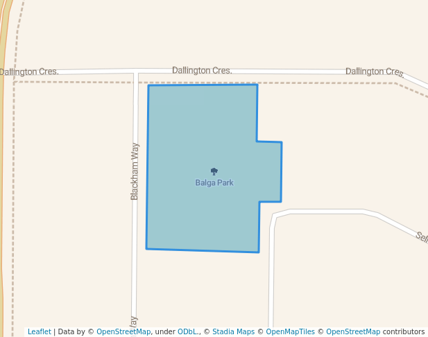 Balga Park in Balga | Map and Routes