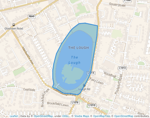Cork Lough in Cork | Map and Routes