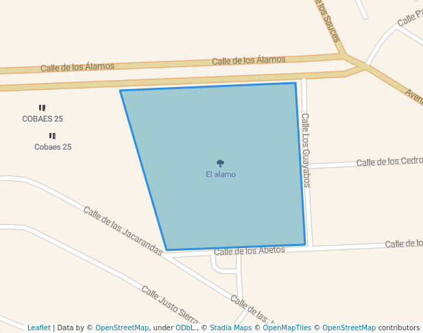 El alamo in Culiacán Rosales | Map and Routes