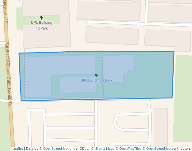 DPU Building 9 Park in Bangkok | Map and Routes