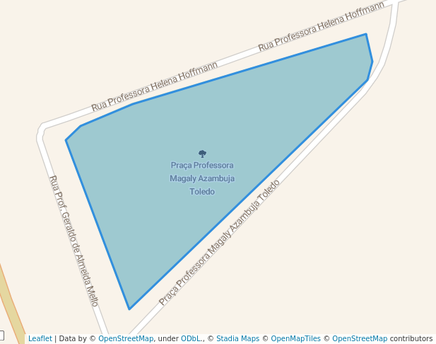 Praça Professora Magaly Azambuja Toledo in Tatuí | Map and Routes