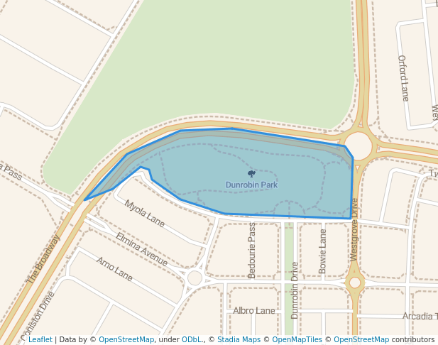 Dunrobin Park in Ellenbrook | Map and Routes