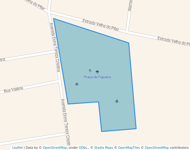 Praça da Figueira in Duque de Caxias | Map and Routes