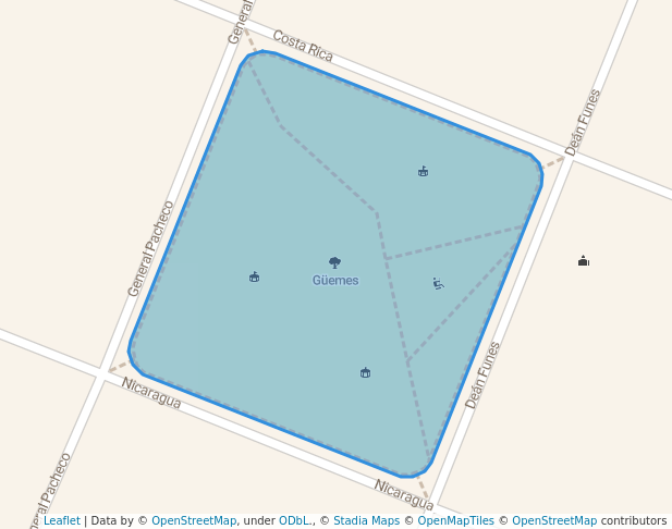 Güemes in Pergamino | Map and Routes