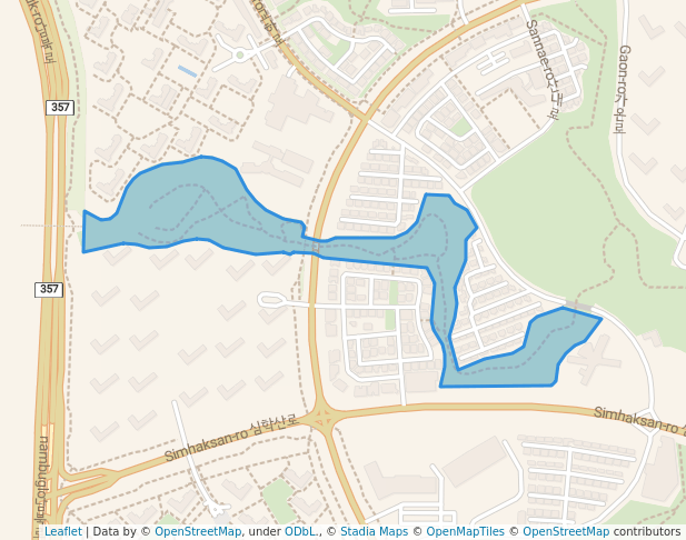 산내공원 in Paju-si | Map and Routes