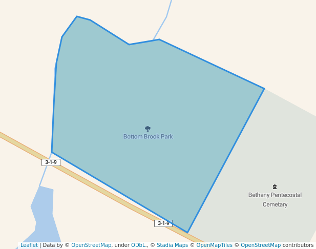 Bottom Brook Park in Lewisporte | Map and Routes