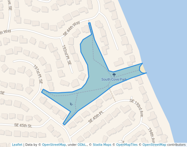South Cove Park in Issaquah | Map and Routes