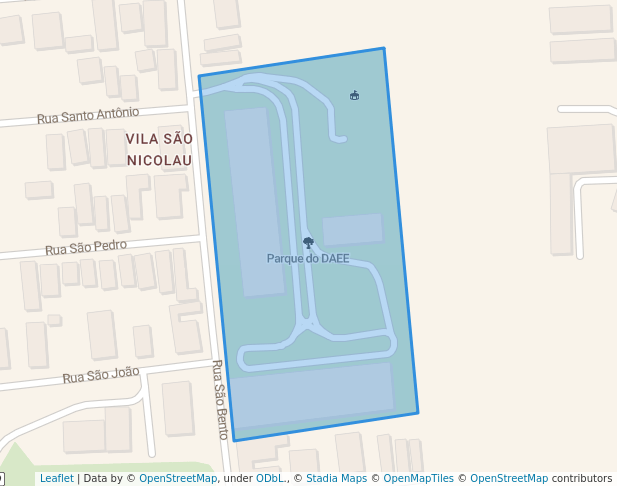 Parque do DAEE in Registro | Map and Routes