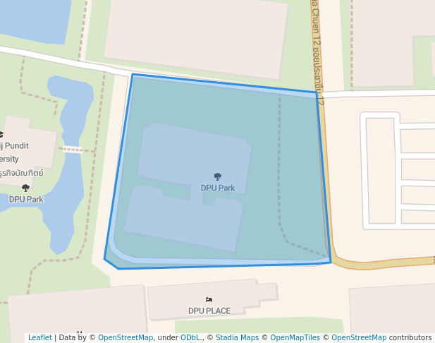 DPU Park in Bangkok | Map and Routes