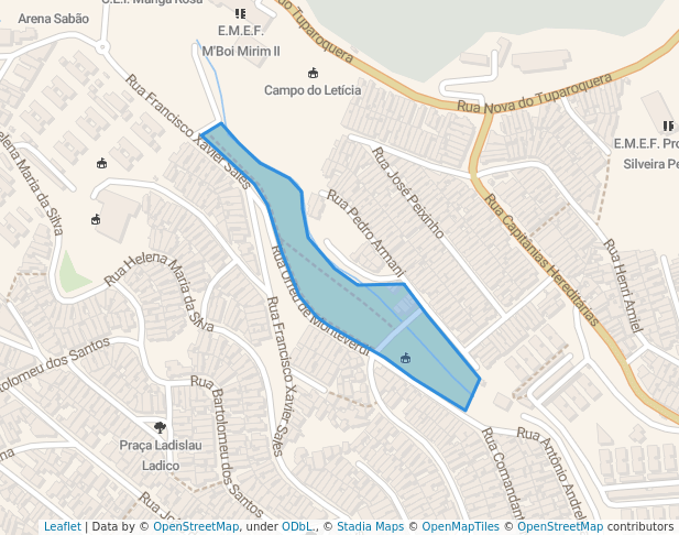 Parque Linear Jardim Letícia in São Paulo | Map and Routes