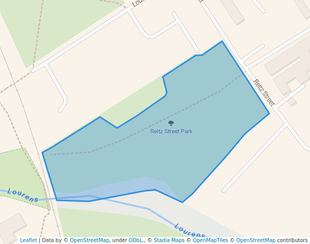 Reitz Street Park in Cape Town | Map and Routes