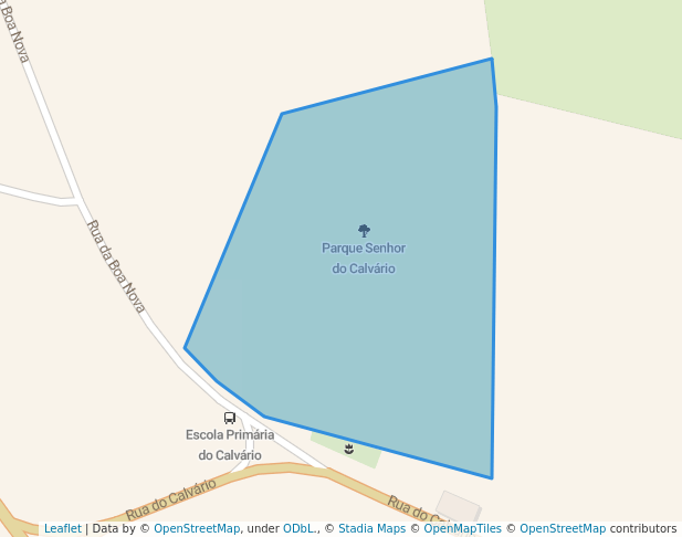 Parque Senhor do Calvário in Espinho | Map and Routes