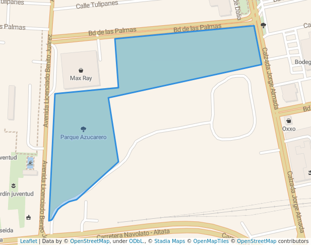 Parque Azucarero in Navolato | Map and Routes