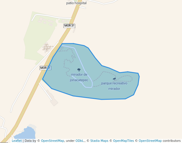 mirador de jonacatepec in Jonacatepec | Map and Routes