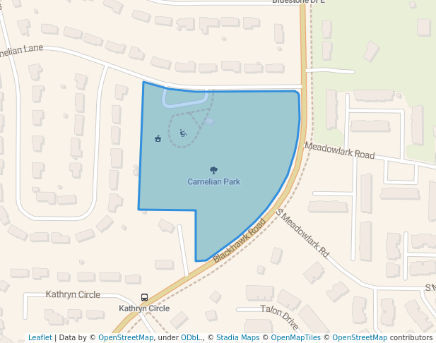 Carnelian Park in Eagan | Map and Routes