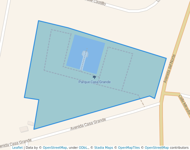 Parque Casa Grande in Gójar | Map and Routes