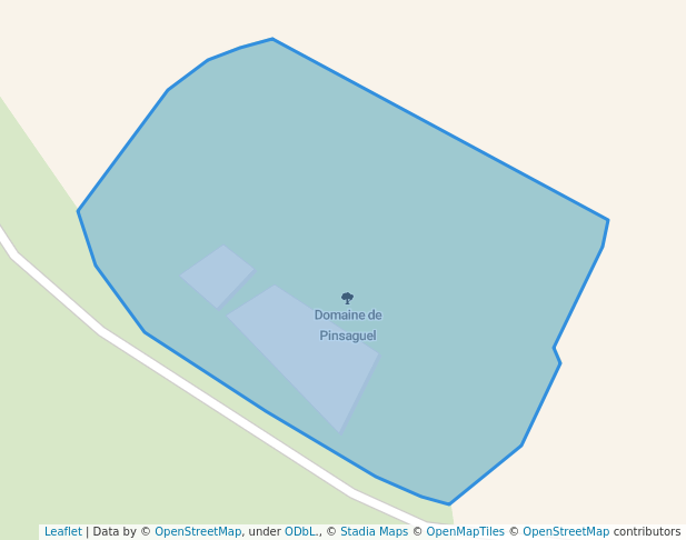 Domaine de Pinsaguel in Montréal | Map and Routes