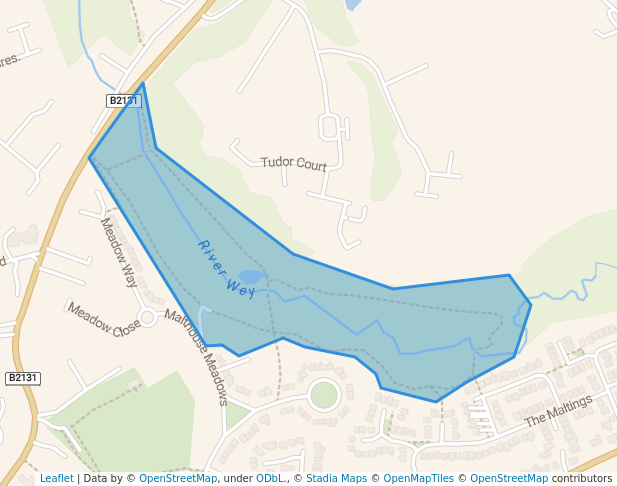 Radford Park in Liphook | Map and Routes