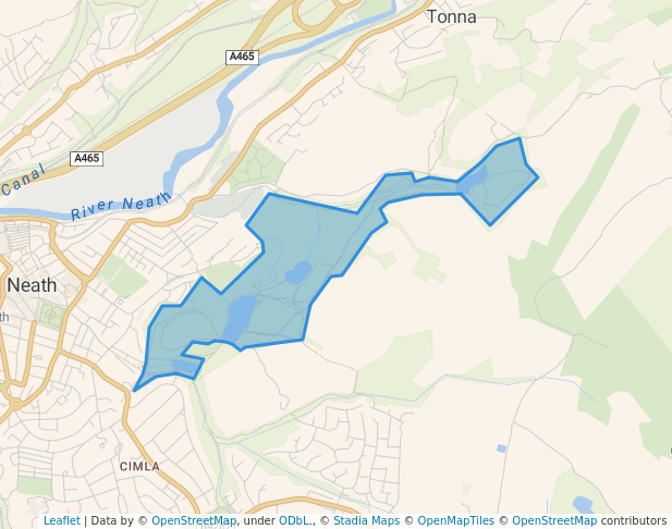 Gnoll Estate Country Park in Neath | Map and Routes