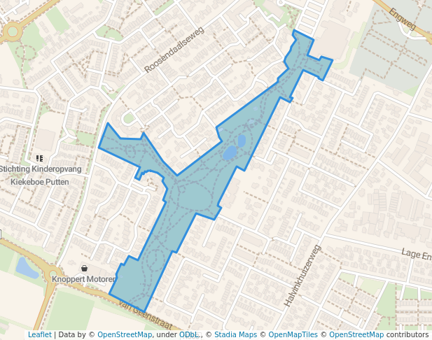 De Groene Scheg in Putten | Map and Routes