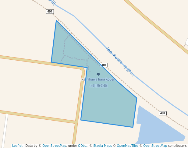 上川原公園 in Takasaki | Map and Routes