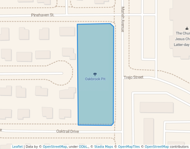 Oakbrook Pit in Rexburg | Map and Routes