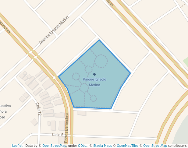 Parque Ignacio Merino in Piura | Map and Routes