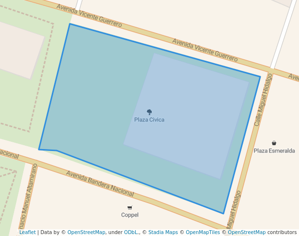 Plaza Civica in Iguala de la Independencia | Map and Routes