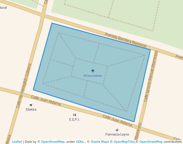 Monumento in Iguala de la Independencia | Map and Routes