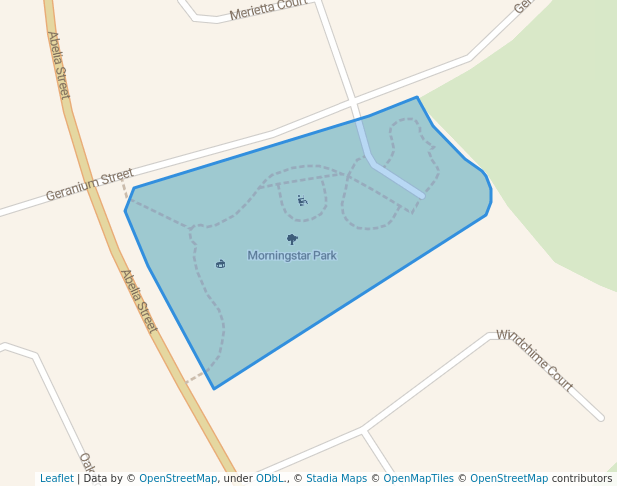 Morningstar Park in Winchester | Map and Routes