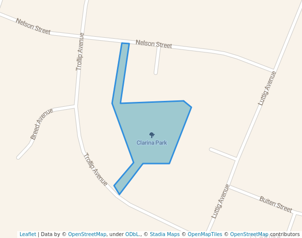 Clarina Park in Akasia | Map and Routes