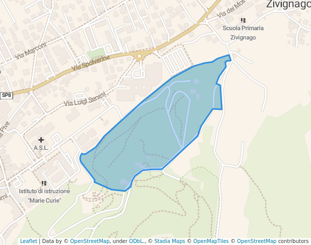 Parco Tre Castagni in Pergine Valsugana | Map and Routes