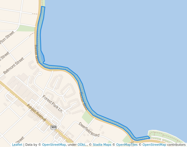 Back Cove Trail West in Portland | Map and Routes