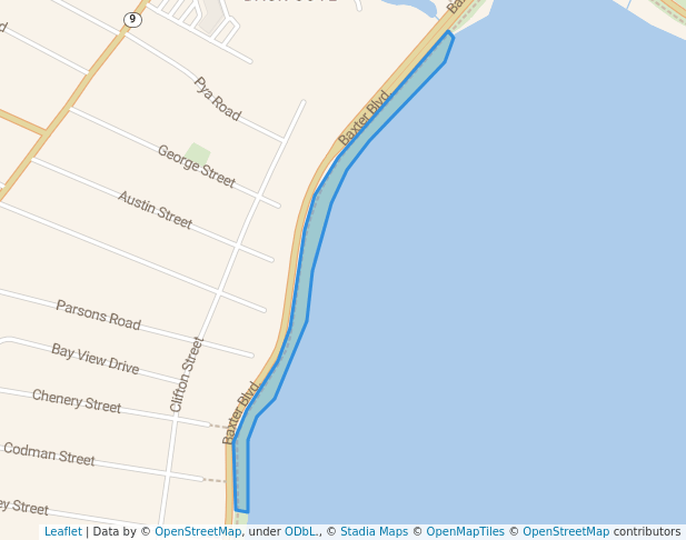 Back Cove Trail park- Cheverus High School Area in Portland | Map and ...