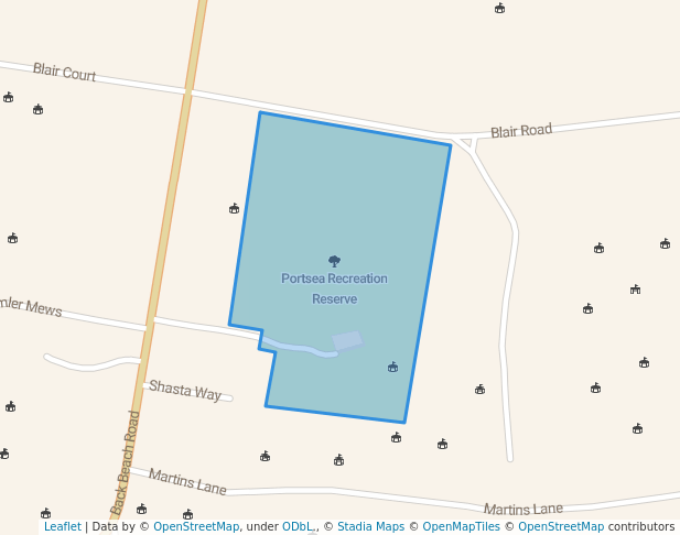 Portsea Recreation Reserve in Portsea | Map and Routes