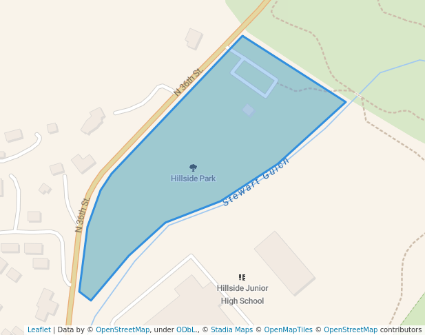 Hillside Park in Boise | Map and Routes