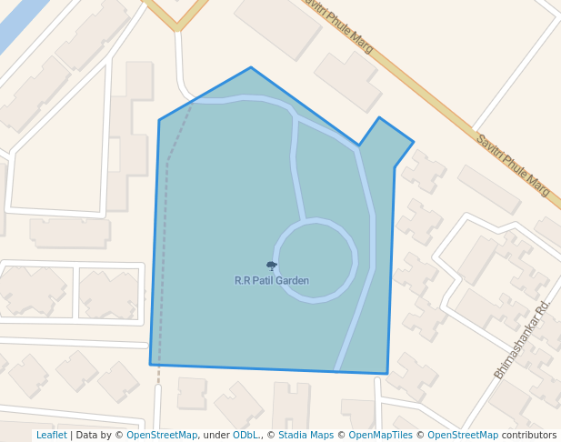 R.R Patil Garden in Navi Mumbai | Map and Routes