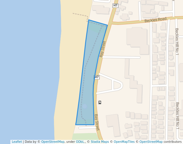 Bay Street Esplanade in Bridgetown | Map and Routes