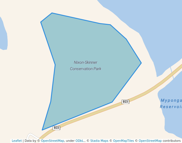 Nixon-Skinner Conservation Park in Myponga | Map and Routes