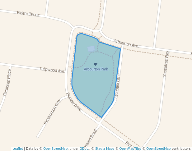 Arbourton Park in Rockbank | Map and Routes