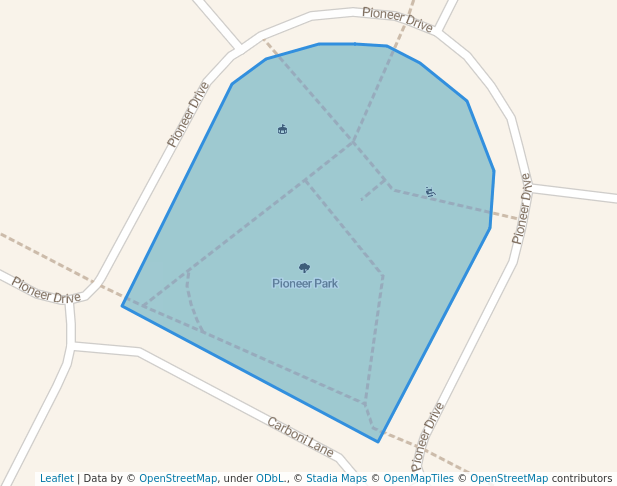 Pioneer Park in Rockbank | Map and Routes