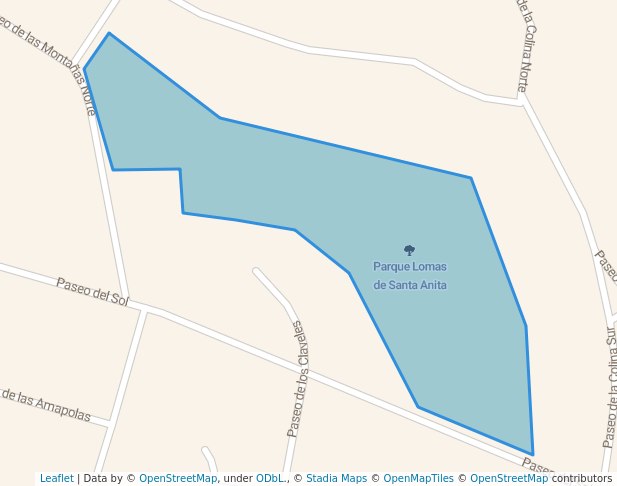 Parque Lomas de Santa Anita in Lomas de Santa Anita | Map and Routes
