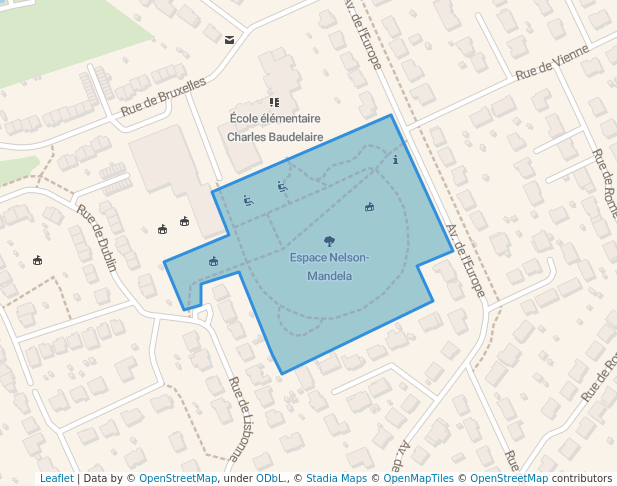 Espace Nelson-Mandela in Annœullin | Map and Routes
