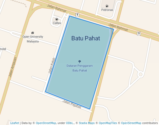 Dataran Penggaram Batu Pahat in Batu Pahat | Map and Routes