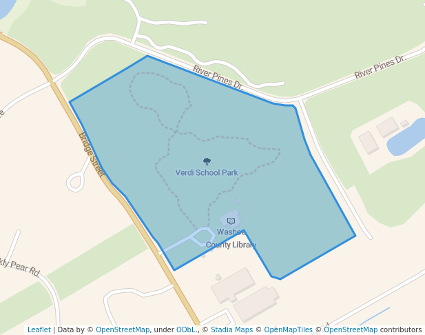 Verdi School Park in Verdi | Map and Routes