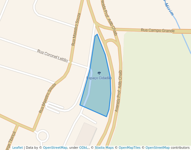 Espaço Cidadão in Moji-Mirim | Map and Routes